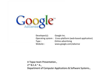 Google Adsense | PPT