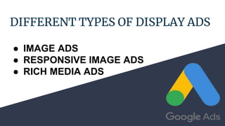Google ads formats | PPTX | Internet | Computing