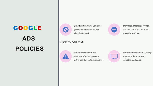 Google ads policies | PPT | Free Download