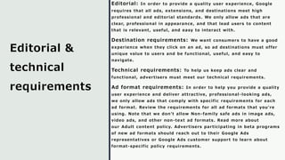 Google ads policies | PPTX