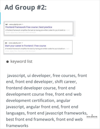 Google ads project | PDF