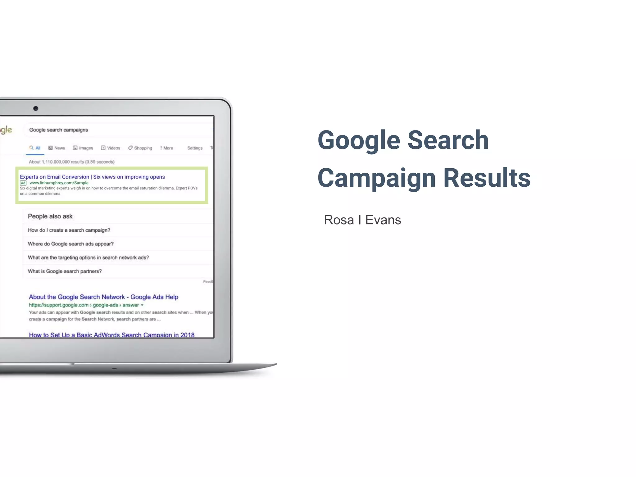 Google Ads Search campaign | PPTX