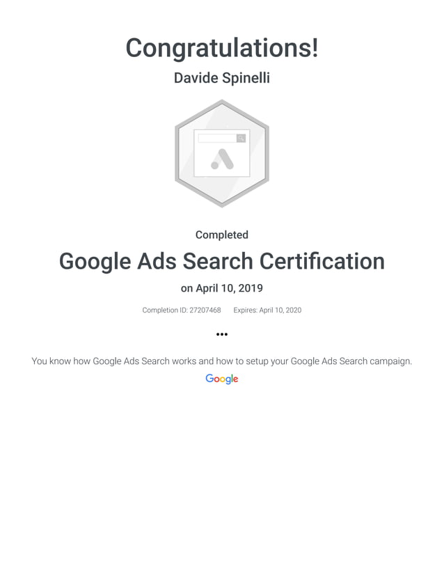Google ads search certification | PDF | Search | Internet