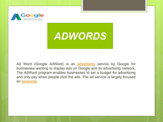 Google adwords | PPT