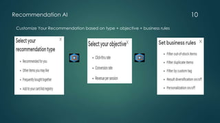 Google Vision and Recommendation AI | PPT
