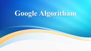 Google algoritham | PPT