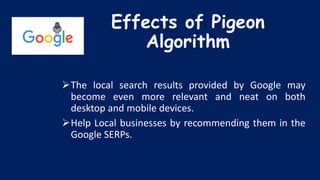 Presentation on Google algorithms | PPT