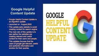 GOOGLE ALGORITHMS | PPT