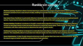 Google algorithm update and its features | PPTX