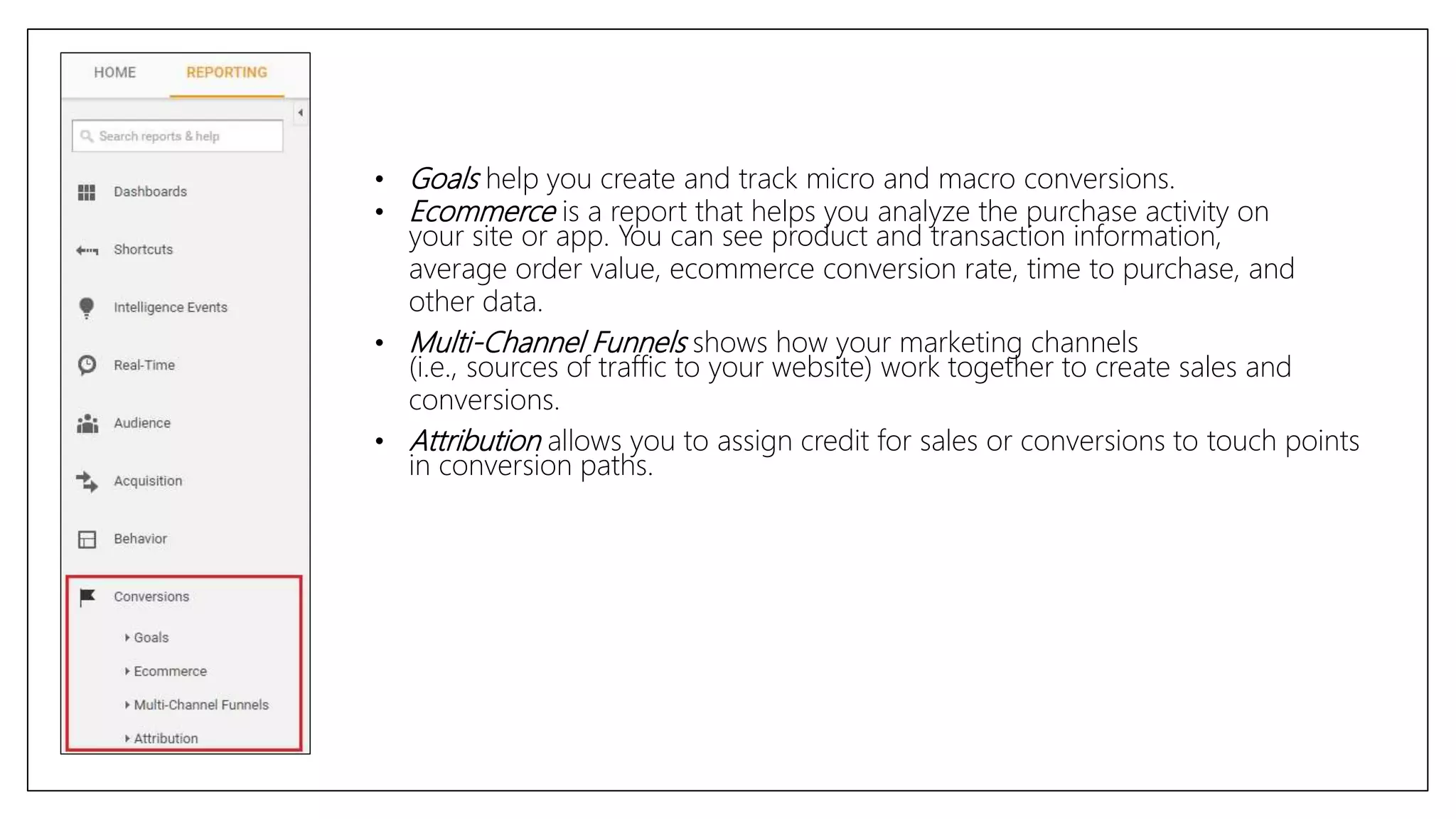Google Analytics ppt | PPTX
