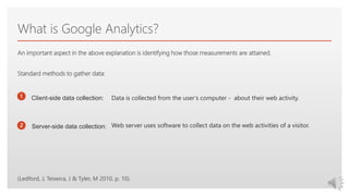 Beginners discussion to - Google Analytics | PPTX | Web Development | Internet