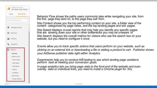 Complete Google analytics document | PPTX | Web Development | Internet