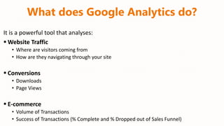 Introduction to Google Analytics | PPTX