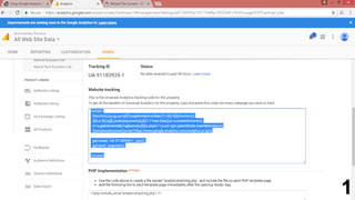 Introduction to Google Analytics | PPTX