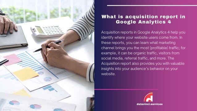 Understanding The Acquisition Reports In Google Analytics 4 - Datavinci ...