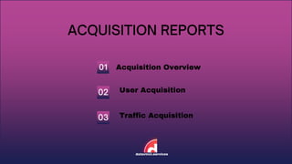 Understanding The Acquisition Reports In Google Analytics 4 - Datavinci ...