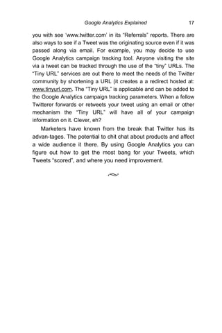 Google analytics explained | PDF