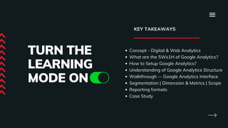 Google Analytics Class One | PDF