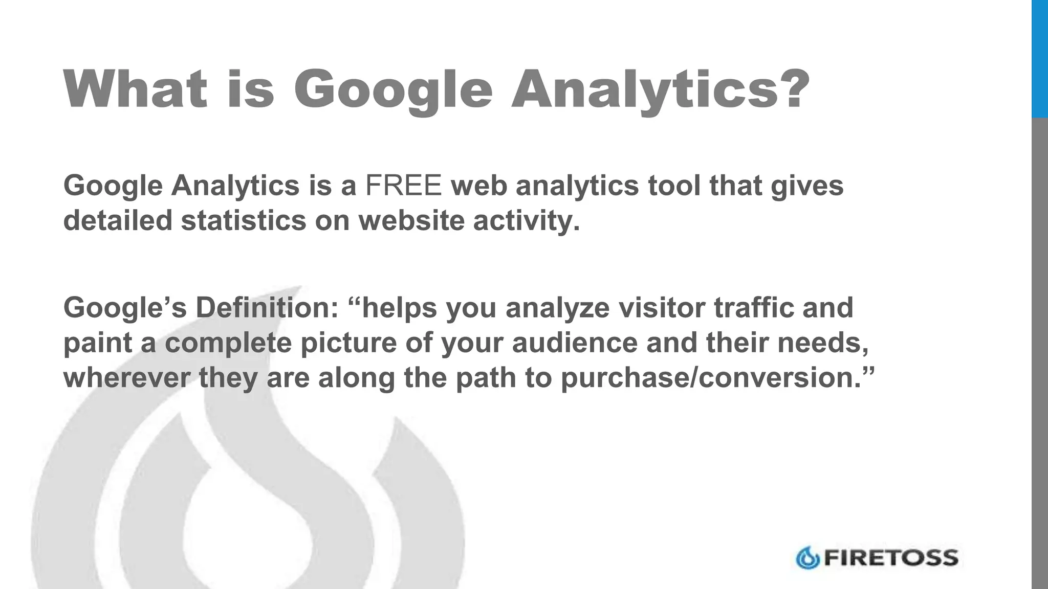 Google analytics overview | PPTX