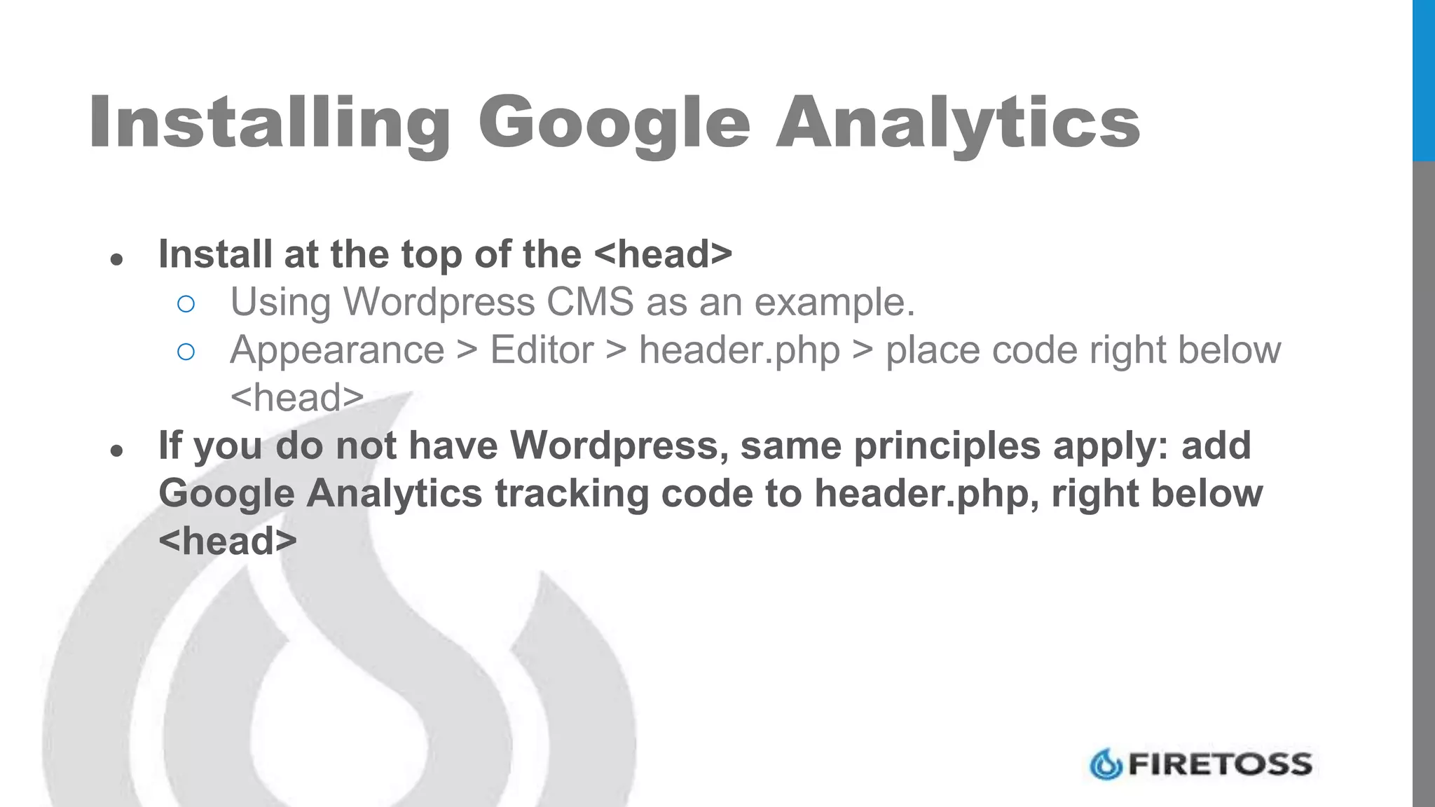Google analytics overview | PPTX