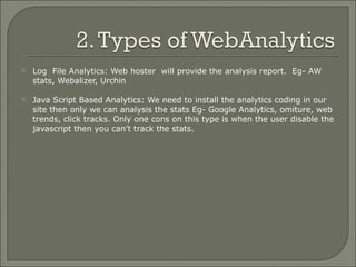 Web Analytics Basics | PPT