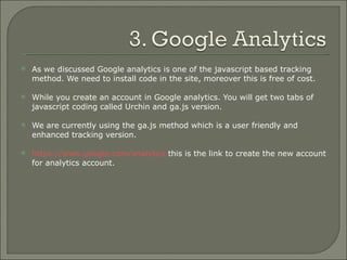 Web Analytics Basics | PPT