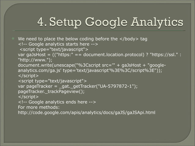 Web Analytics Basics | PPT