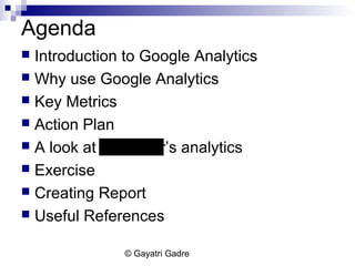 Google analytics training | PPT