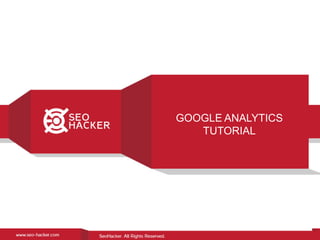 Google Analytics Tutorial | PPT