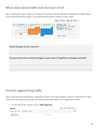 Hands-on with Google Analytics Worksheet | PDF | Social Networking ...