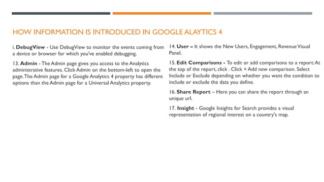 Google analytics version 4 in details | PPT