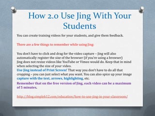 Google and Jing | PPT