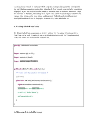 Google android white paper | PDF