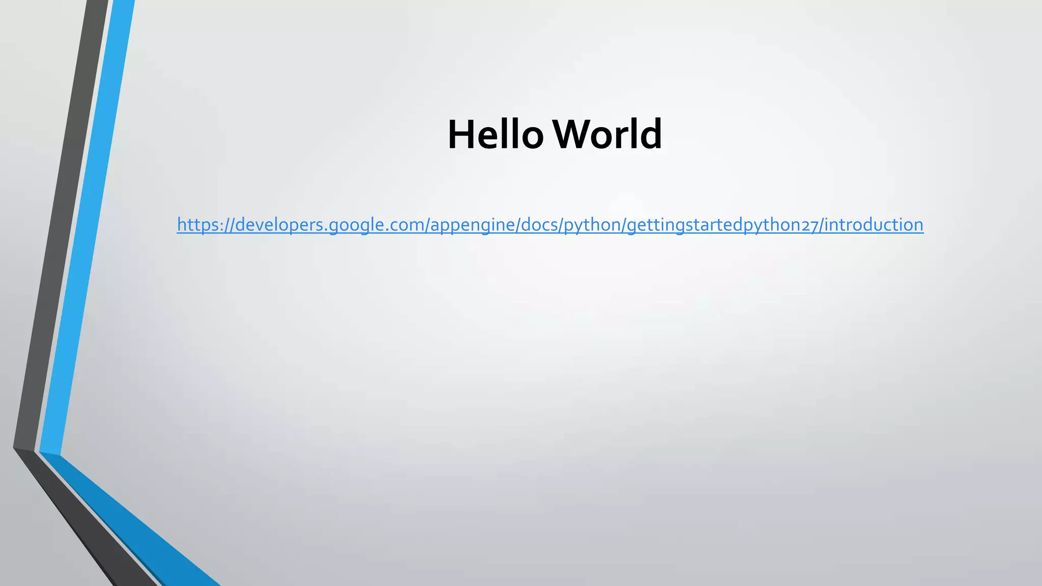 Google app engine | PPTX