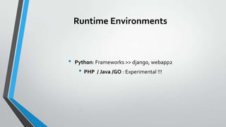 Google app engine | PPTX