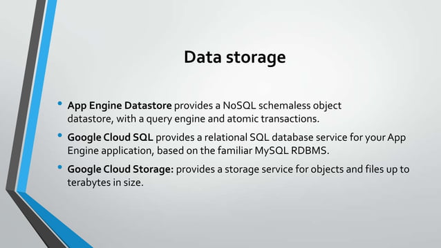 Google app engine | PPTX