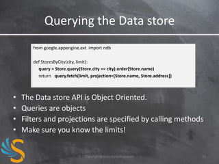Google app engine | PPT
