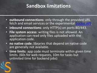 Google app engine | PPT
