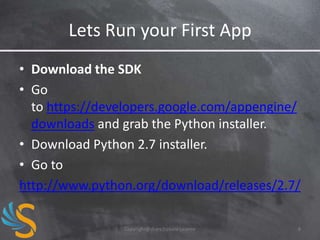 Google app engine | PPT