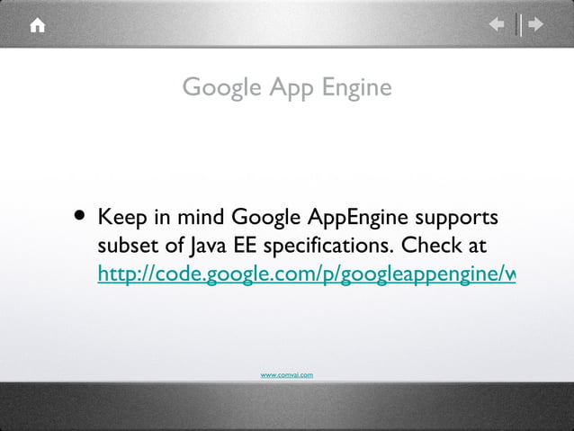 Google app engine developer | PPT