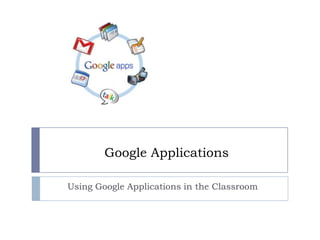 Google applications | PPT