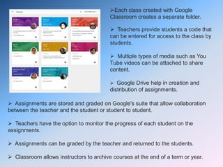 Google apps and Google classroom | PPTX