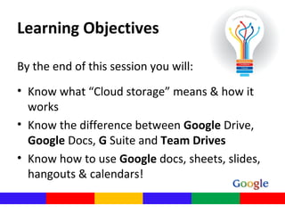 Google Apps and Docs | PPT