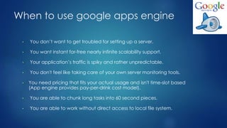 Google apps engine | PPT
