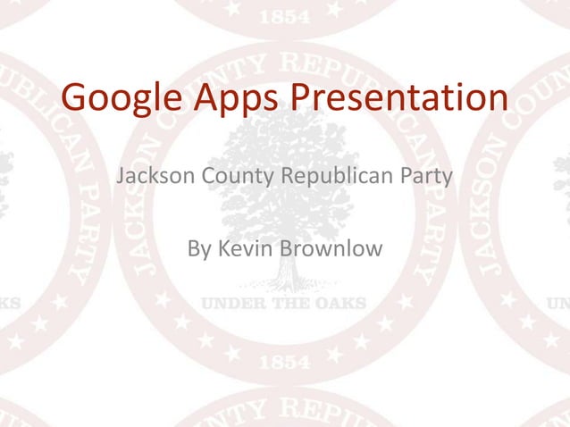 Google Apps Presentation | PPTX