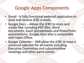 Google Apps Presentation | PPTX