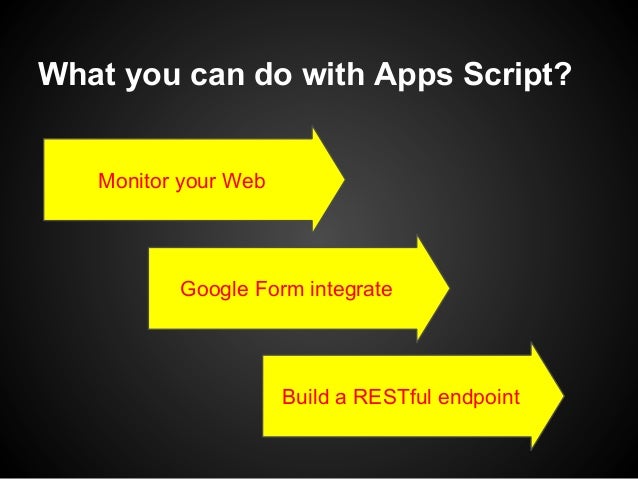 Google apps script
