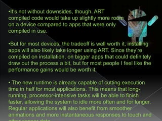 Google ART (Android RunTime) | PPTX