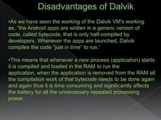 Google ART (Android RunTime) | PPTX