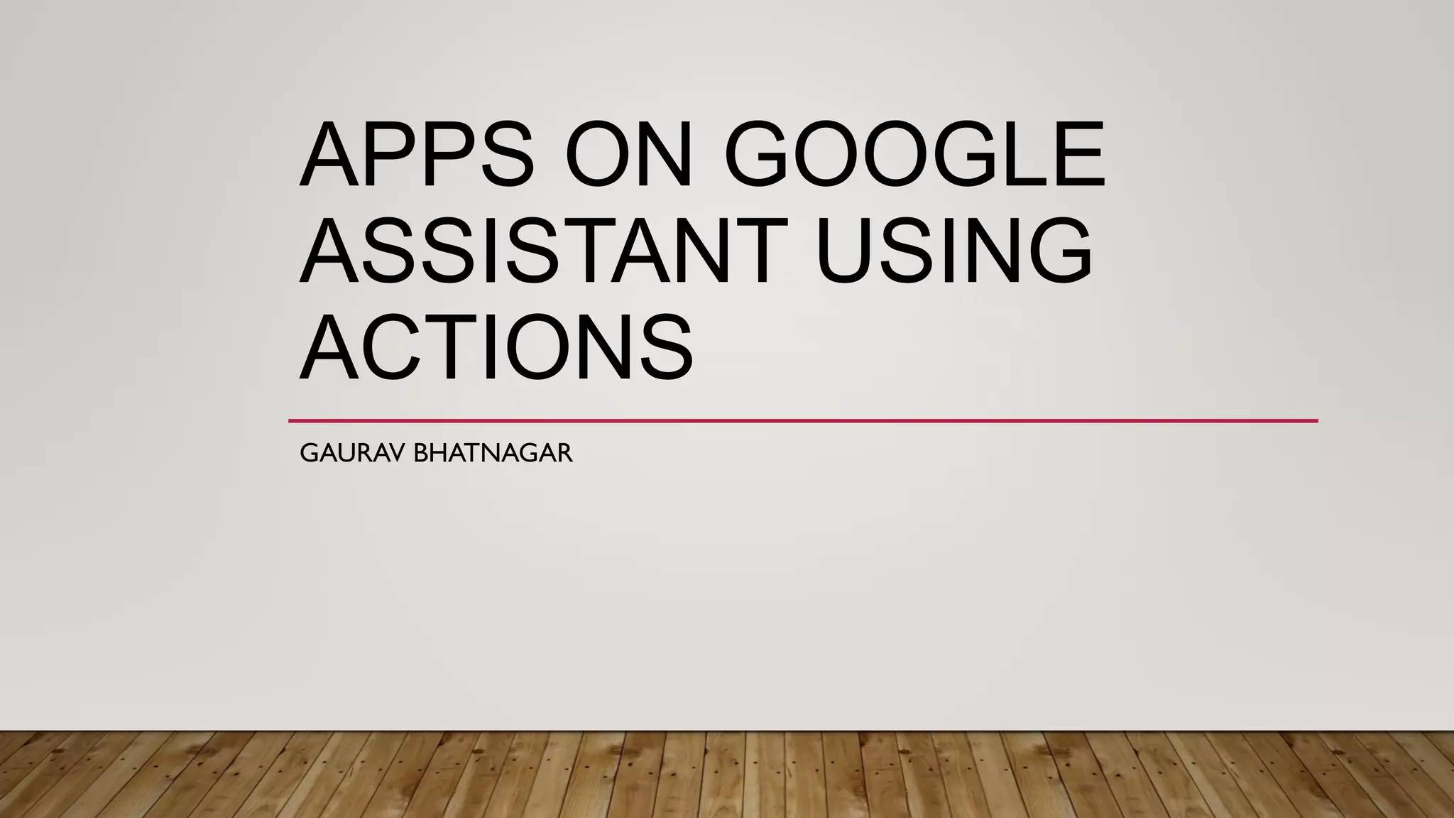 Google assistant basics | PDF